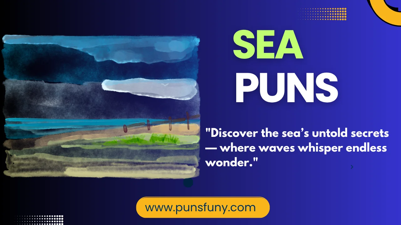 262+ Sea Puns That Will Make You Laugh, Love, and Make Waves 2025