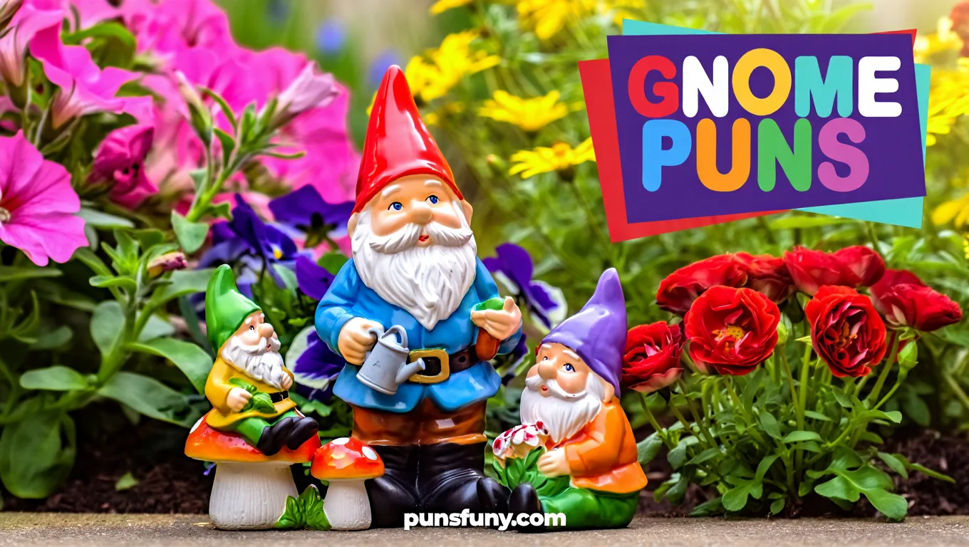 125+ Hilarious Gnome Puns for Social Media and Everyday Fun 2025-26