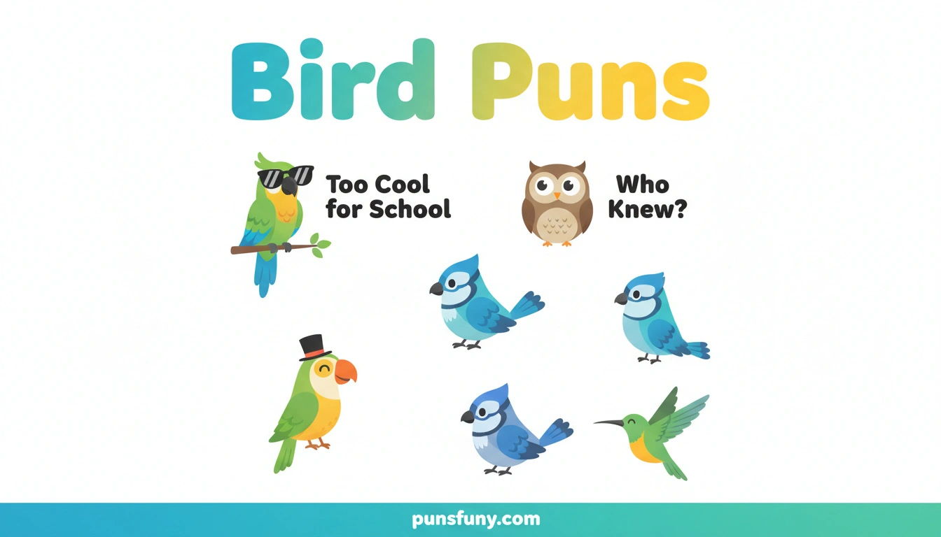 198+ Bird Puns for Social Media, Jokes, and Everyday Fun 2026