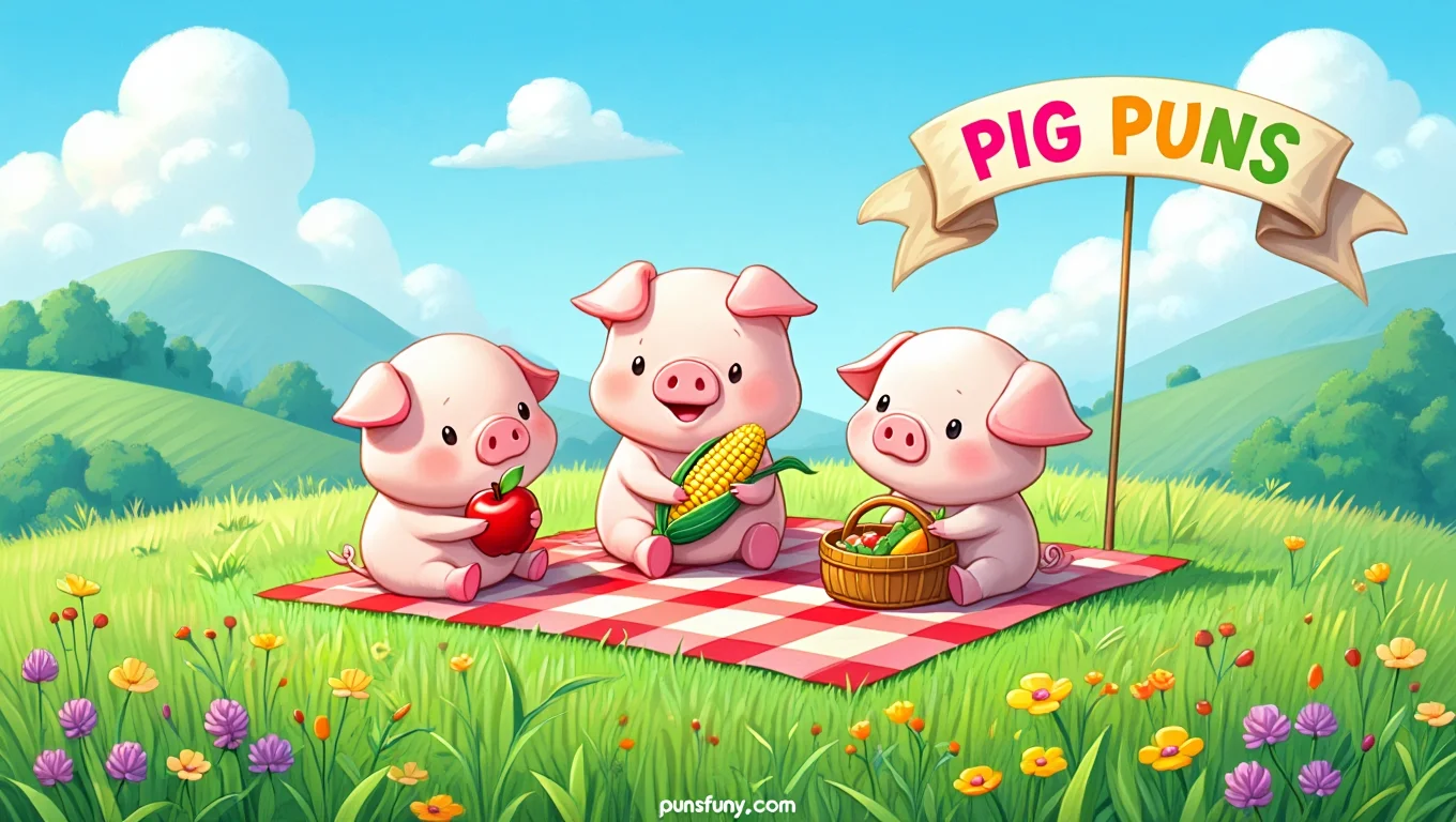 174+ Pig Puns: The Funniest and Freshest Pig-Themed Wordplay 2026