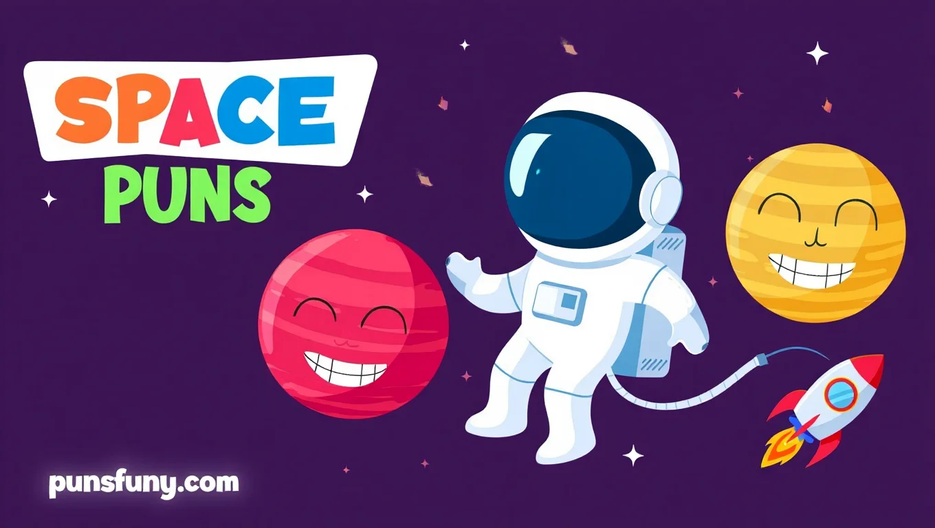155+ Best Space Puns & Pickup Lines: Out-of-This-World Wordplay for ...